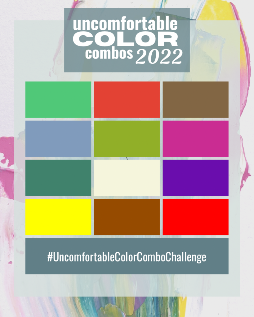 The uncomfortable color combo challenge – color experiments