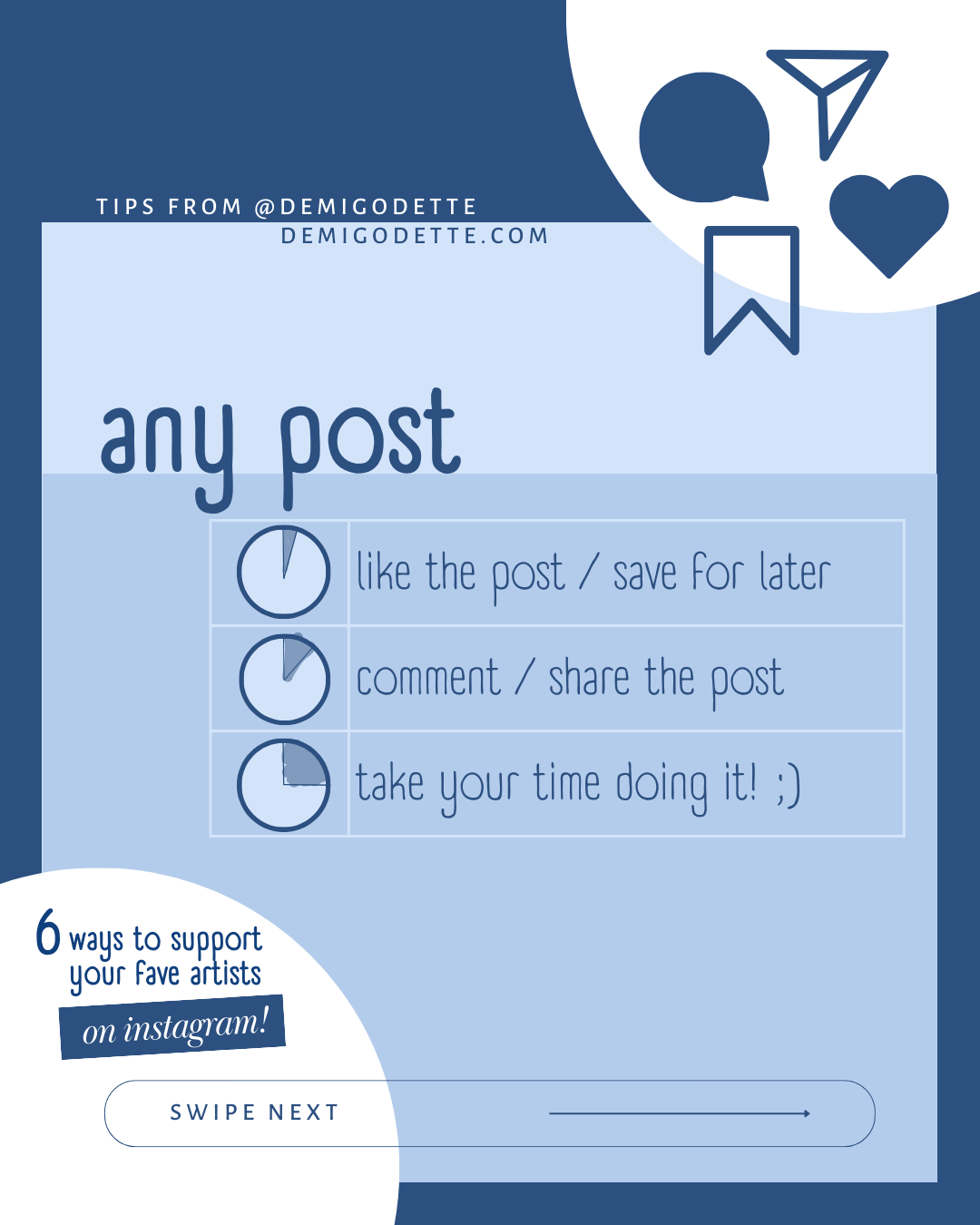 How to support your favorite artists on instagram? – color experiments